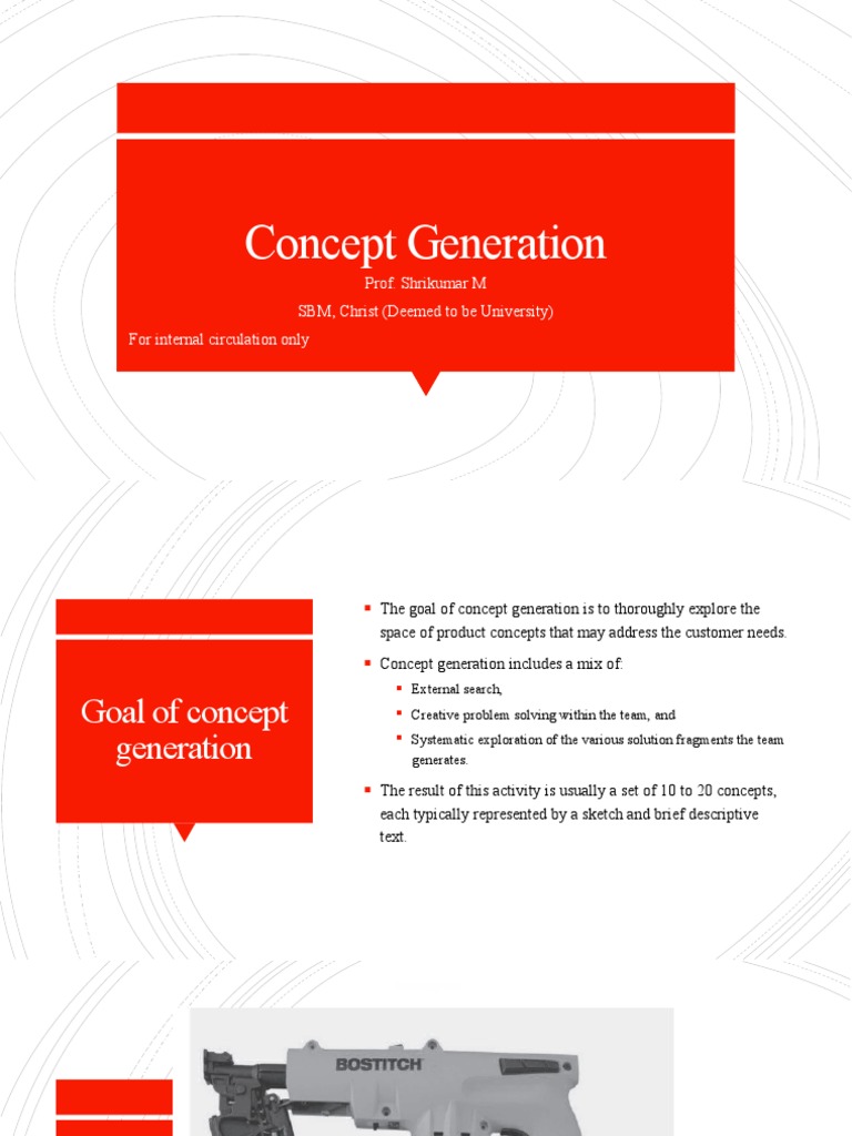 PDD 2 Concept Generation | PDF | Patent | Concept
