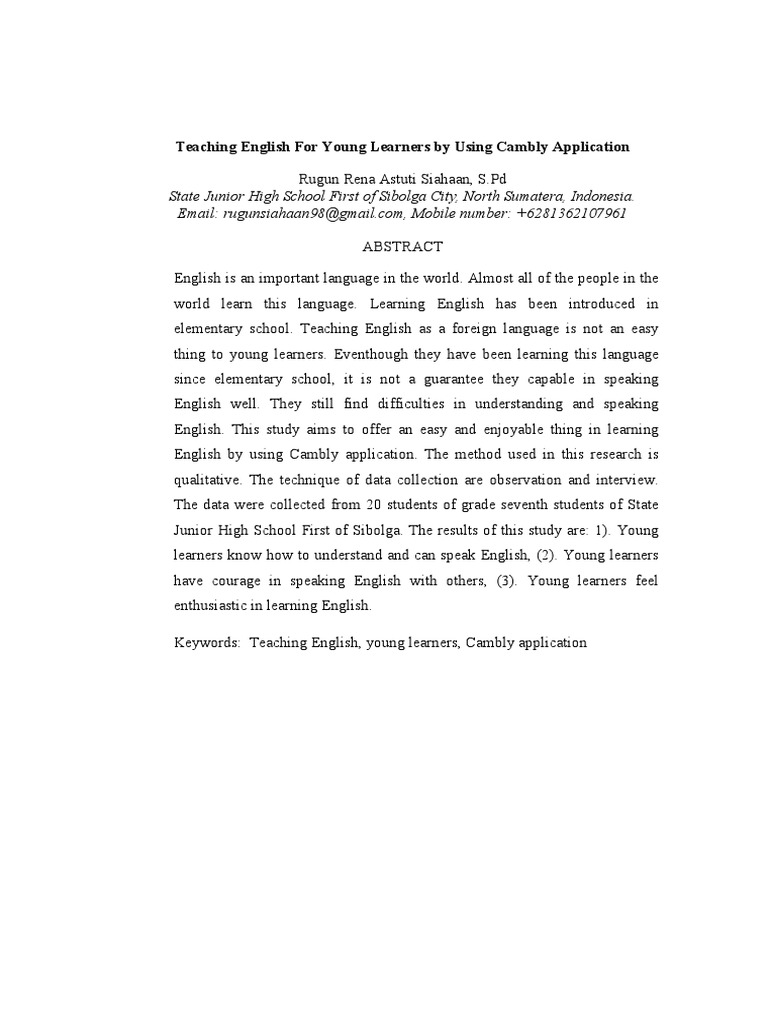 Teaching English with Cambly App | PDF | Teachers | Learning