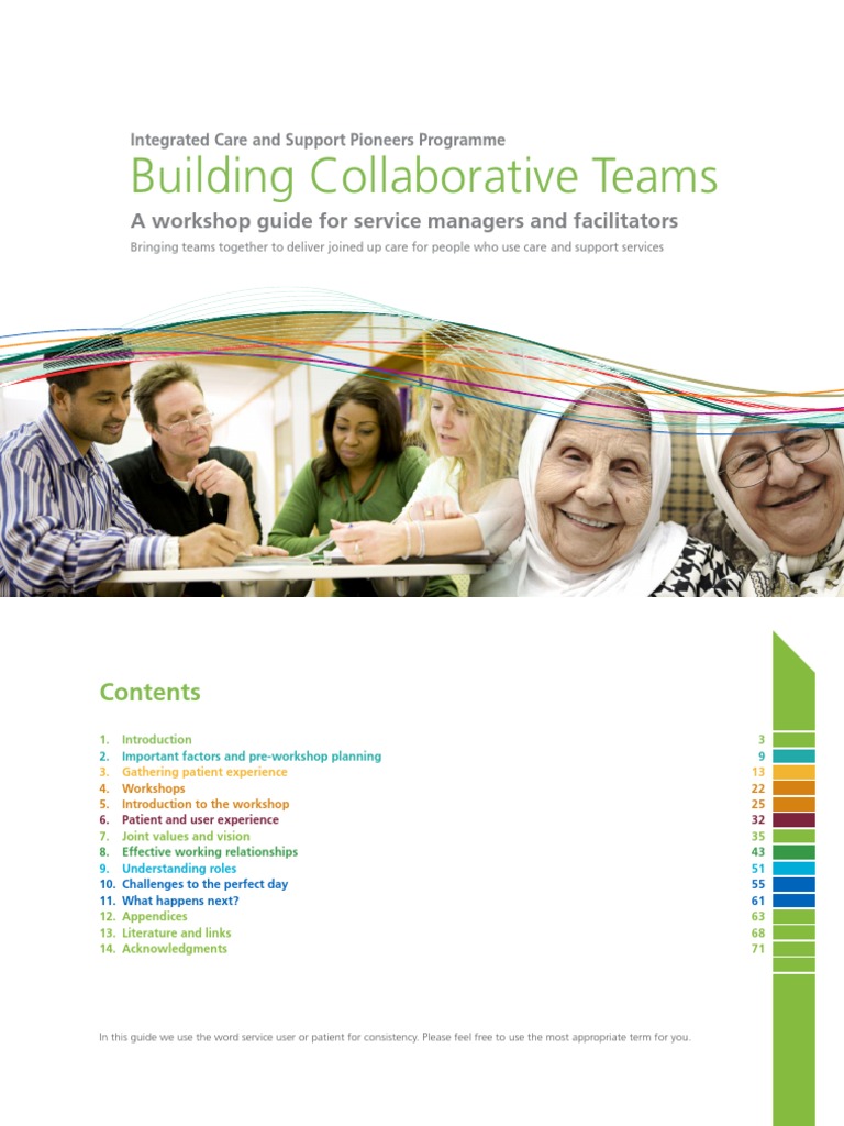 Building Collaborative Teams Workshop Guide 2014 1 | PDF | Patient ...