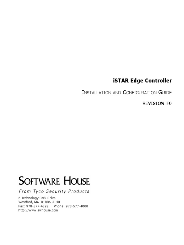 Istar Edge Install Config Guide rf0 - LT - en | PDF | Network Topology ...