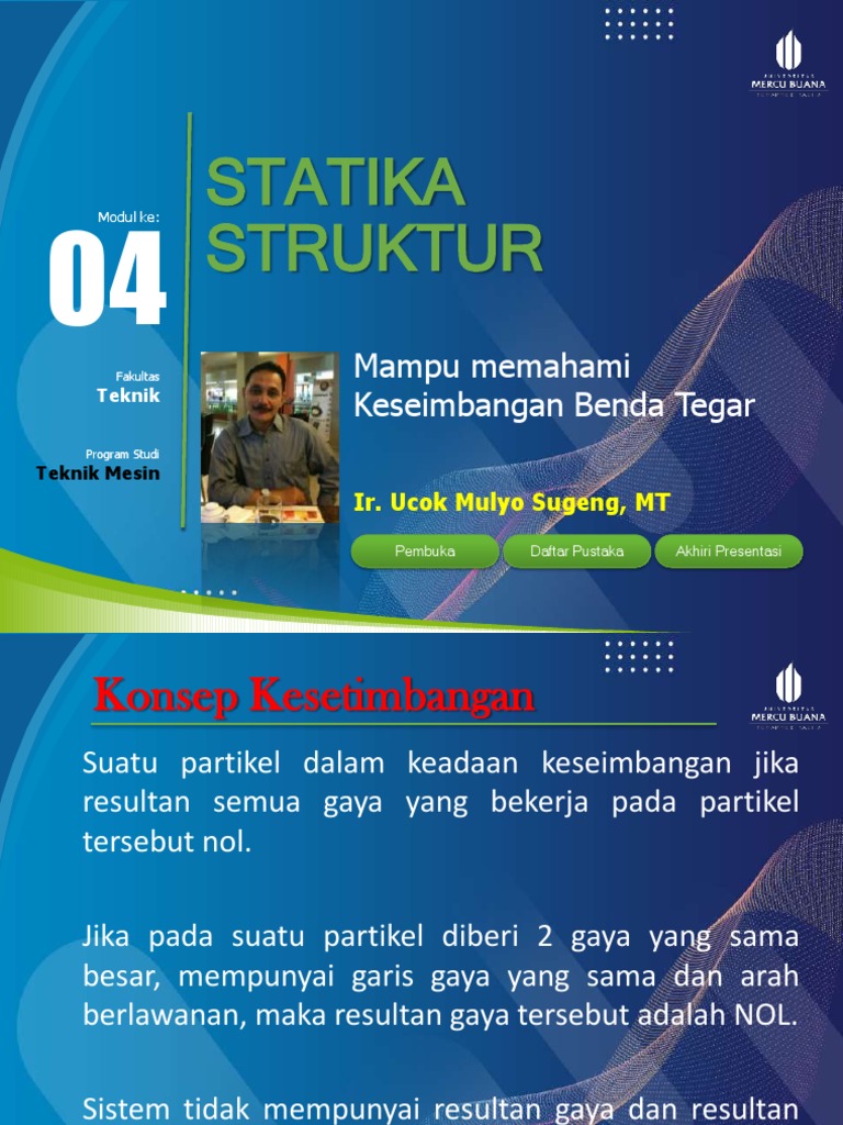 Modul 4 Statika Struktur | PDF