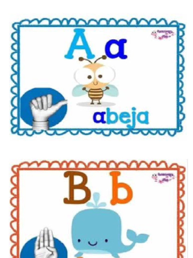 Abecedario LSM | PDF