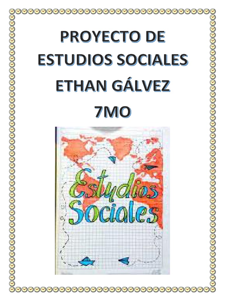 Proyecto de Estudios Sociales | PDF