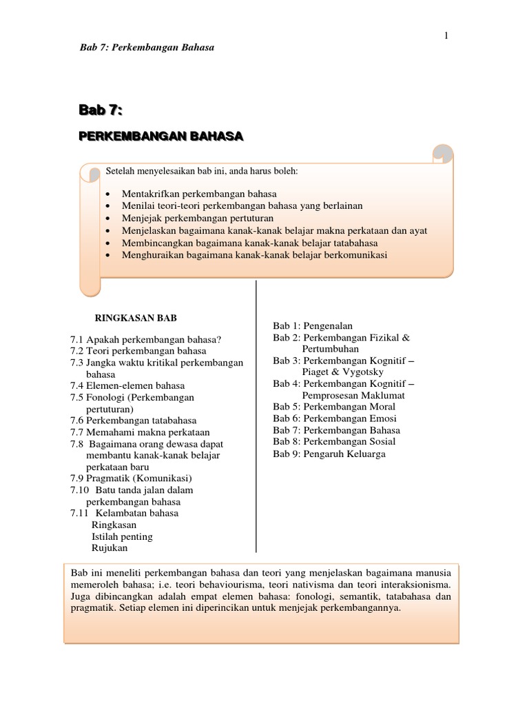Bab 7.bahasa | PDF