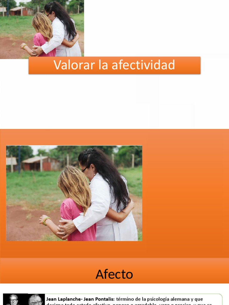Valorar Afectividad - 23.04 | PDF | Las emociones | Aprendizaje
