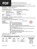MSDS - CLR® Calcium, Lime & Rust Remover | PDF | Household Chemicals ...