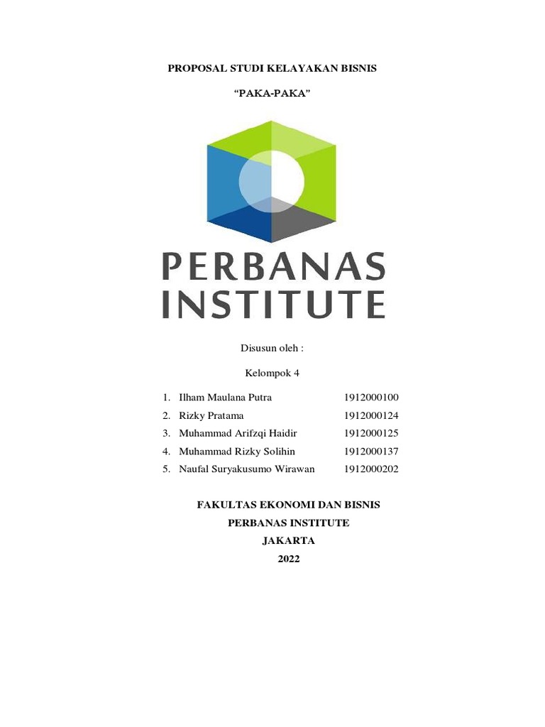 Proposal SKB Kelompok 4 | PDF | Seni