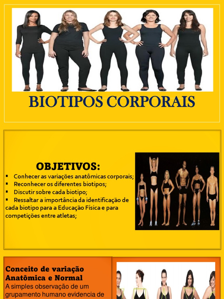 Biotipos Corporais-1 | PDF | Músculo esquelético | Genética