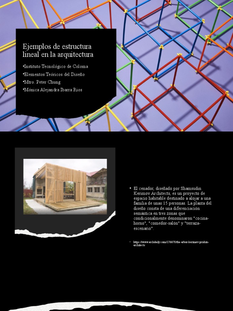 Estructuras Lineales en Arquitectura | PDF
