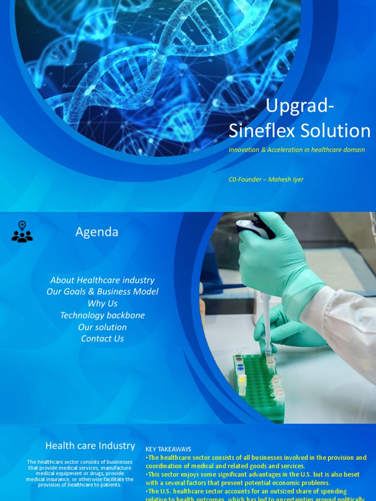 Sineflex: Innovating Healthcare Solutions | PDF | Health Care | Innovation