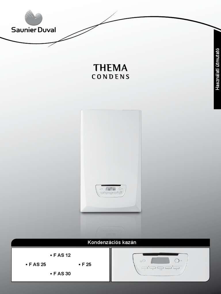 Thema Condens Használati Hu 2010 - FAS12 - FAS25 - F25 - FAS30 | PDF