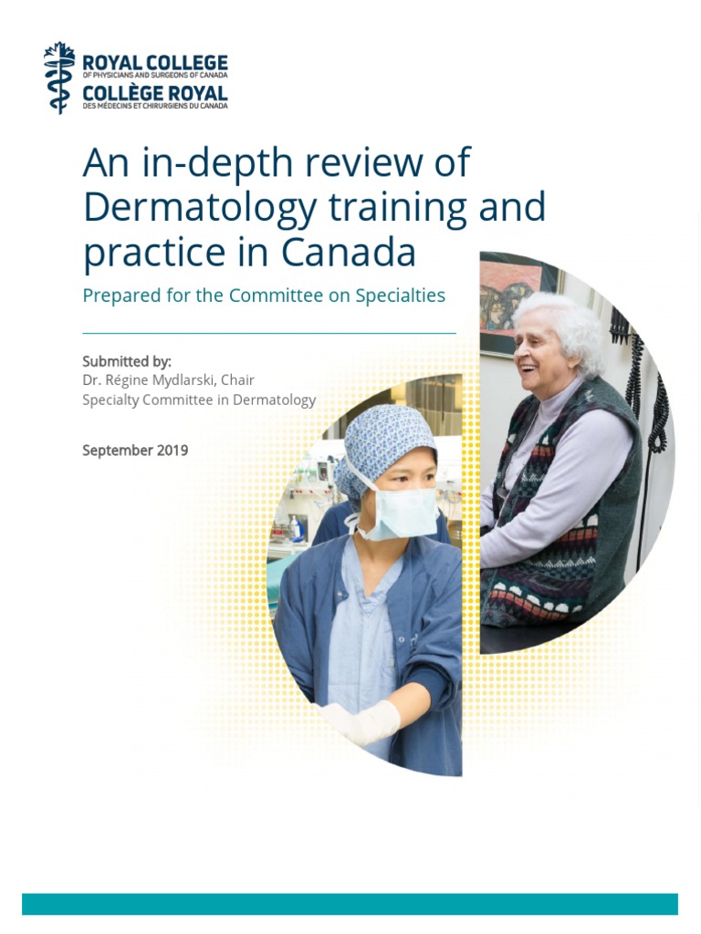 An In-Depth Review of Dermatology Training and Practice in Canada | PDF ...