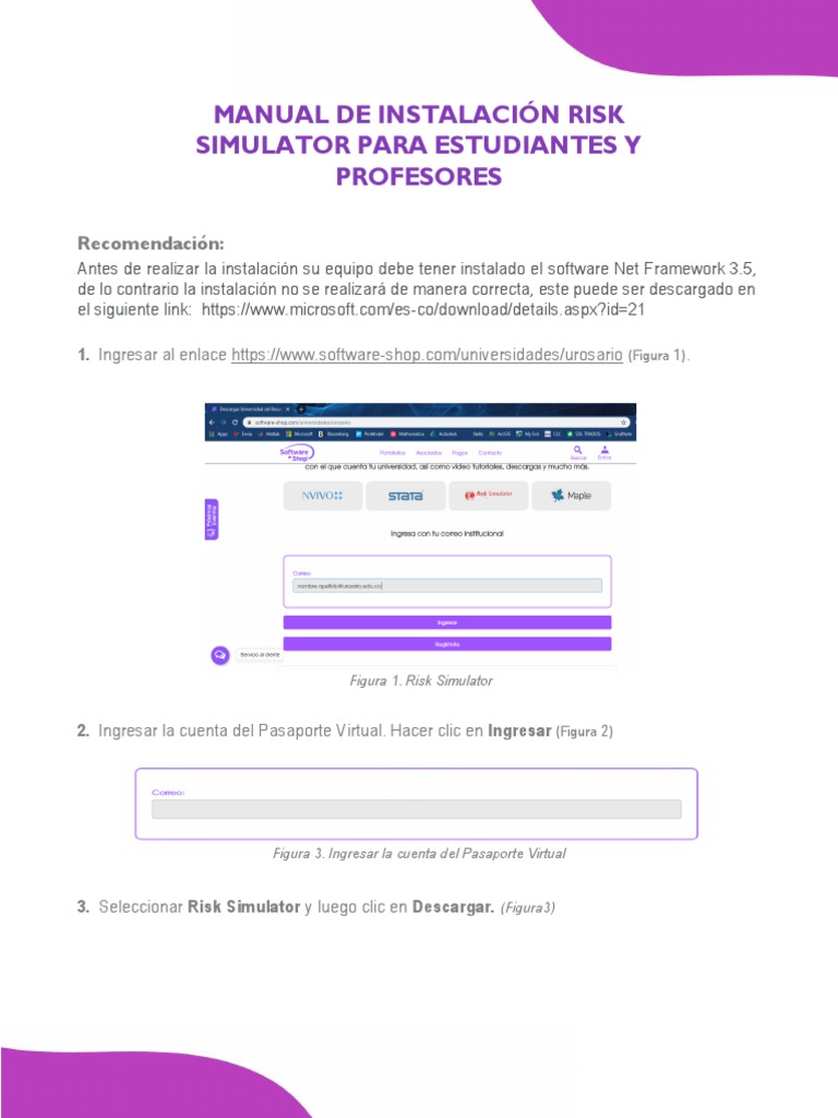 Manual Risk Simulator | PDF | Informática | Software