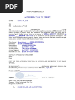 Rwa SBLC Bank Letter Sample PDF | PDF | Letter Of Credit | Banks