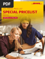 DHL Express Weights & Sizes - ENG 2023 | PDF | Pallet | Weight