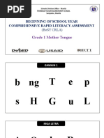 RMA Grade 1 Assessment Materials Booklet 17 June2023 | PDF | Shape ...