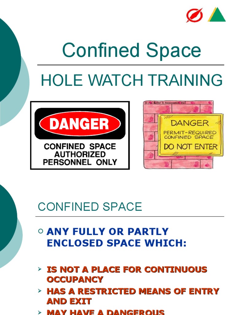 Confined Space: Hole Watch Training | PDF | Emergency Evacuation ...