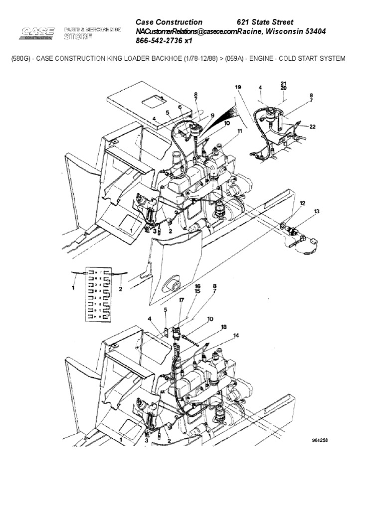 Engine - Cold Start System | PDF | Screw | Components