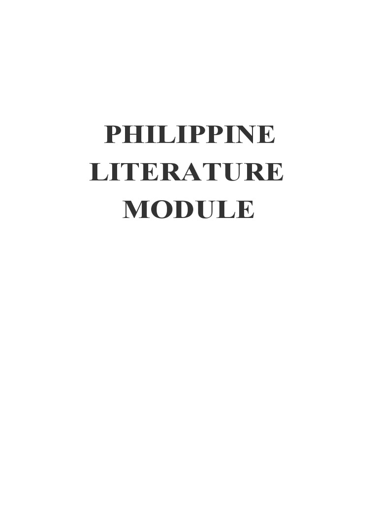 Module Literature | PDF | Narration | Plot (Narrative)