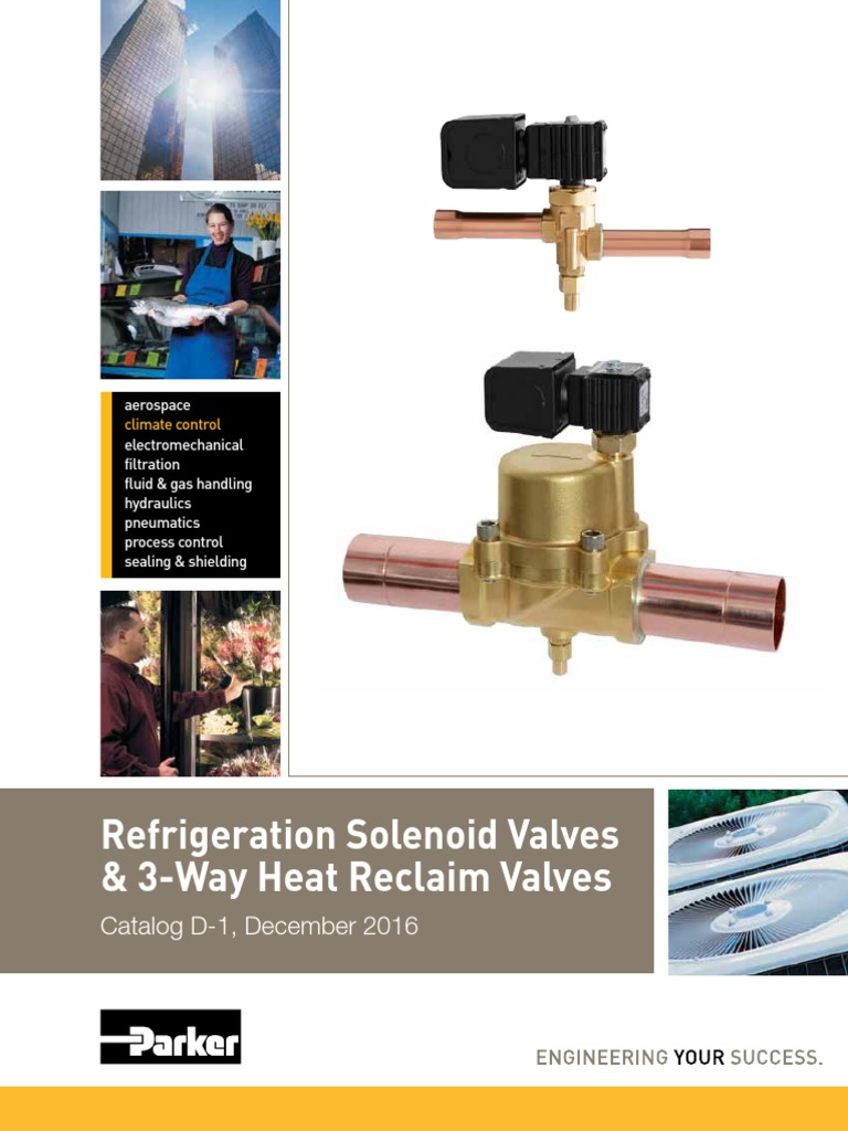 Catalog D-1 Reg Sol and 3-Way Heat Reclaim Valves | PDF | Valve ...