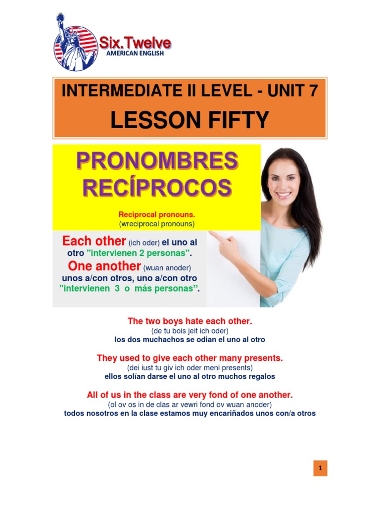 Intermediate Ii Level - Lesson 50 | PDF