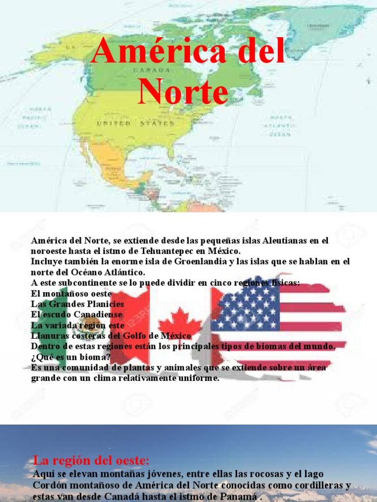 América Del Norte y El Caribe | PDF | Centroamérica | Américas