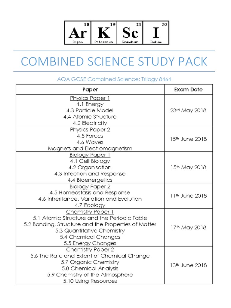 GCSE Science Study Guide | PDF | Force | Magnetic Field
