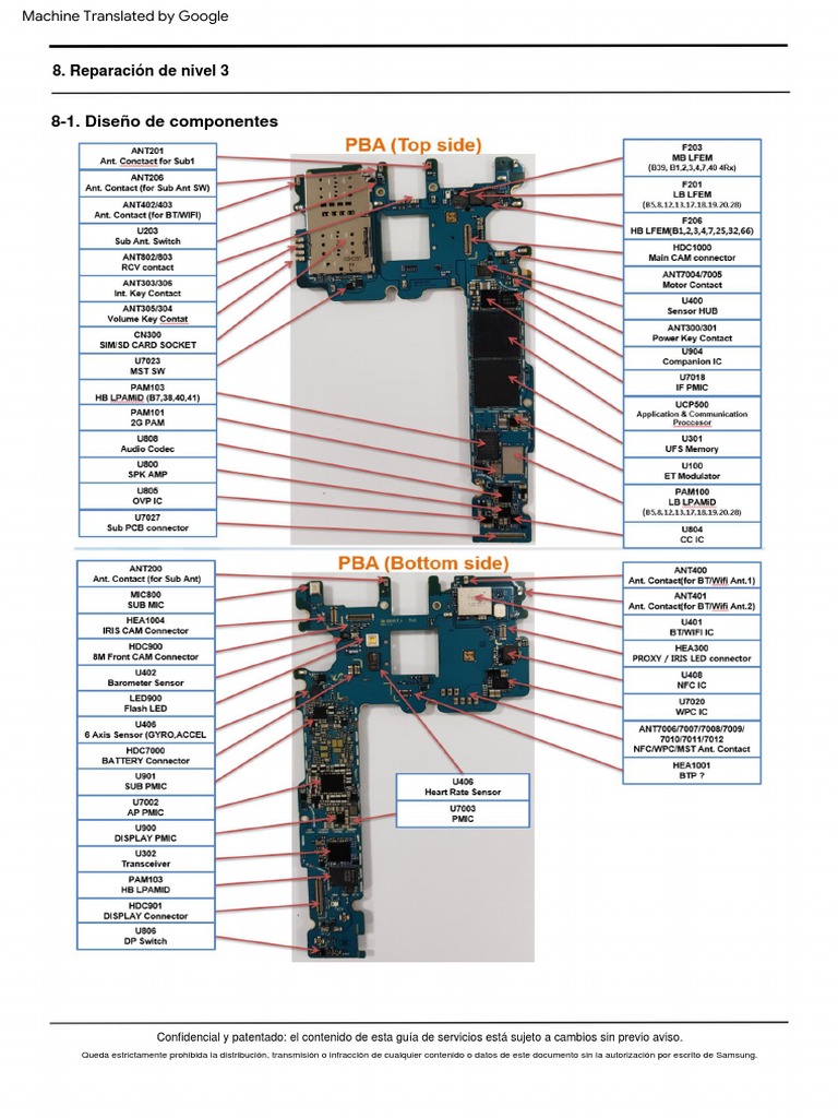 SM-G955F Troubleshooting | PDF | Electrónica | Ingeniería Informática