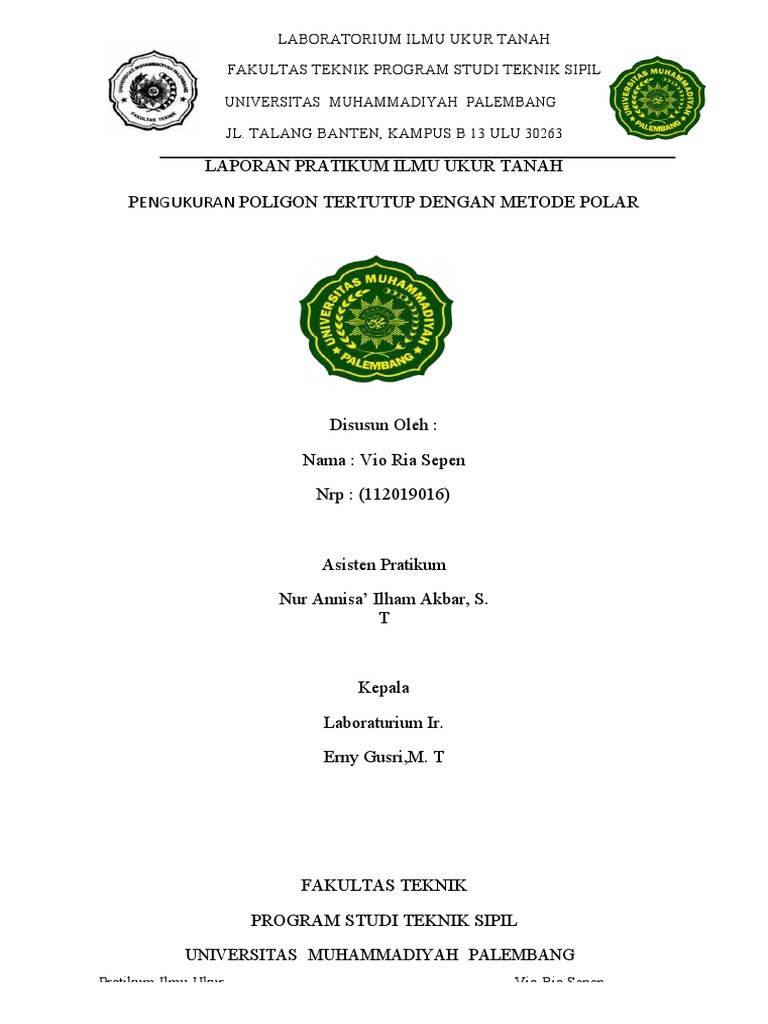Laporan Iut Metode Polar Vio Ria Sepen | PDF