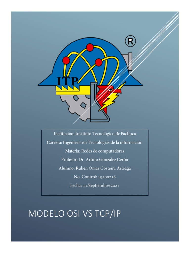 Modelo Osi VS Tcp-Ip | PDF | Modelo osi | Red de computadoras