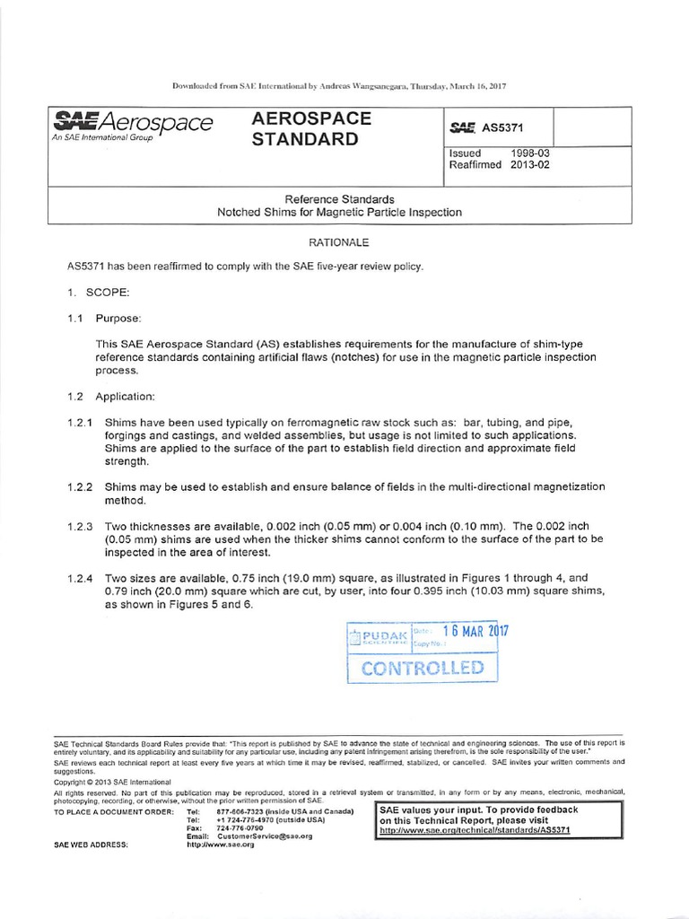 Sae As5371 | PDF