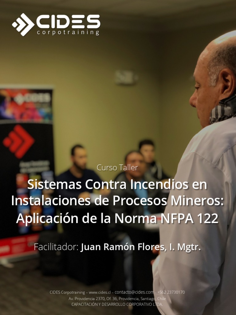 Curso CIDES Proteccion-Incendio-en-Mineria - (NFPA 122) | PDF | Minería ...