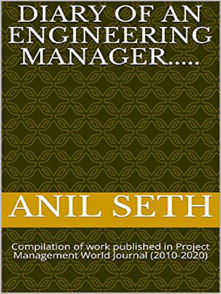 Diary of An Engineering Manager..... 04082021 | PDF | Analysis | Pump