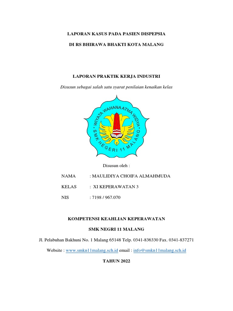 Laporan PKL Keperawatan | PDF