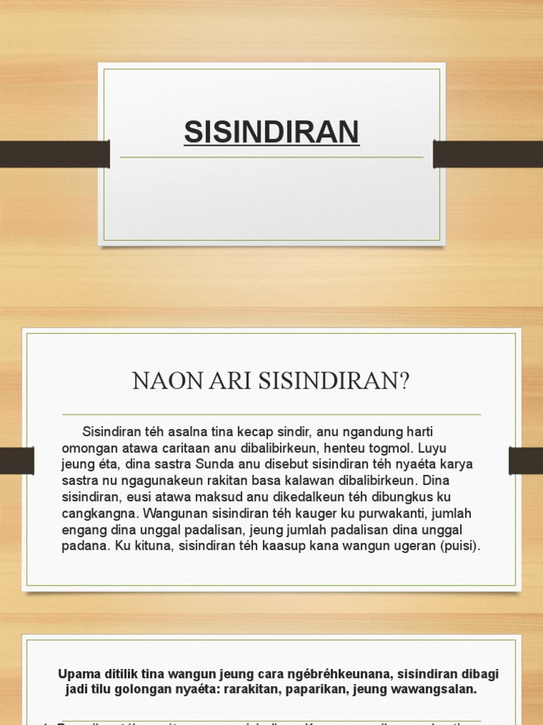 SISINDIRAN | PDF