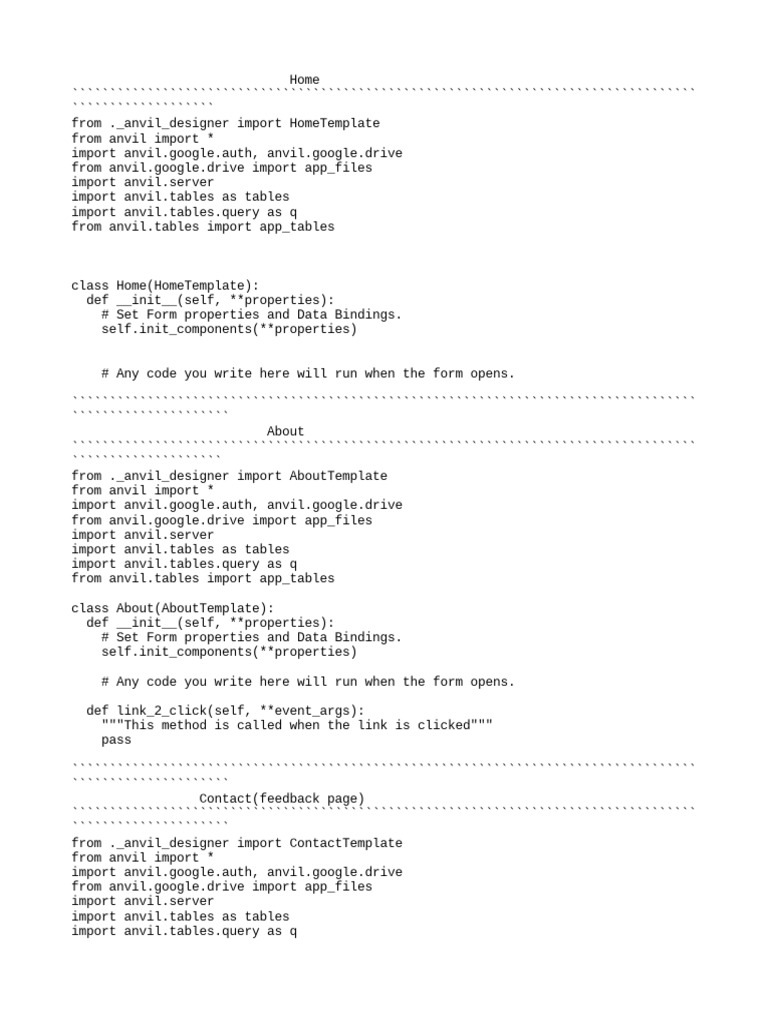 Anvil - Code For Chatbot | PDF | Internet | Computer Science