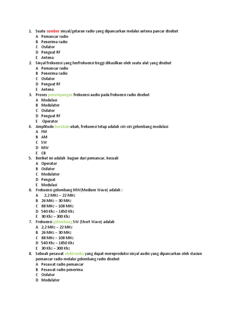 Soal PSRT 2022 KL 3 | PDF
