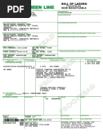 MAERSK BL Format | PDF | Bill Of Lading | Cargo