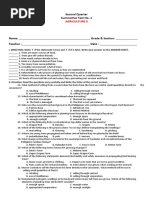 FIRST PERIODICAL TEST IN EPP6 (Agriculture 6) | PDF | Trees | Orchard