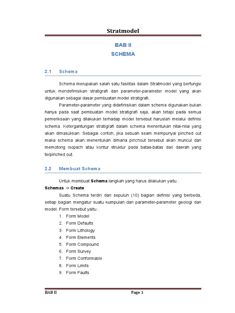 Tutorial Schema Minescape | PDF | Metode & Bahan Ajar | Komputer