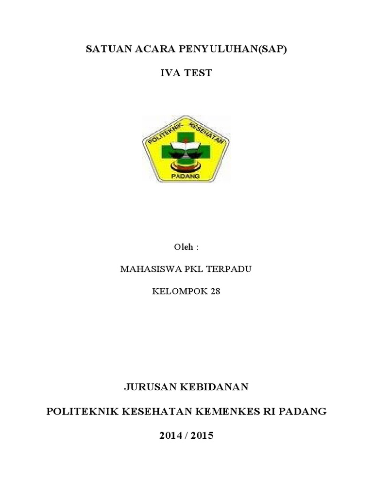 Penyuluhan IVA Test untuk Wanita Subur | PDF