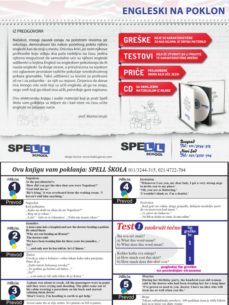 I Deo (Najčešće Greške, Testovi I Vicevi | PDF