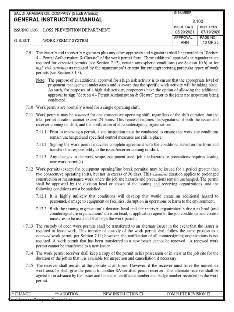 General Instruction Manual | PDF | Emergency | Safety