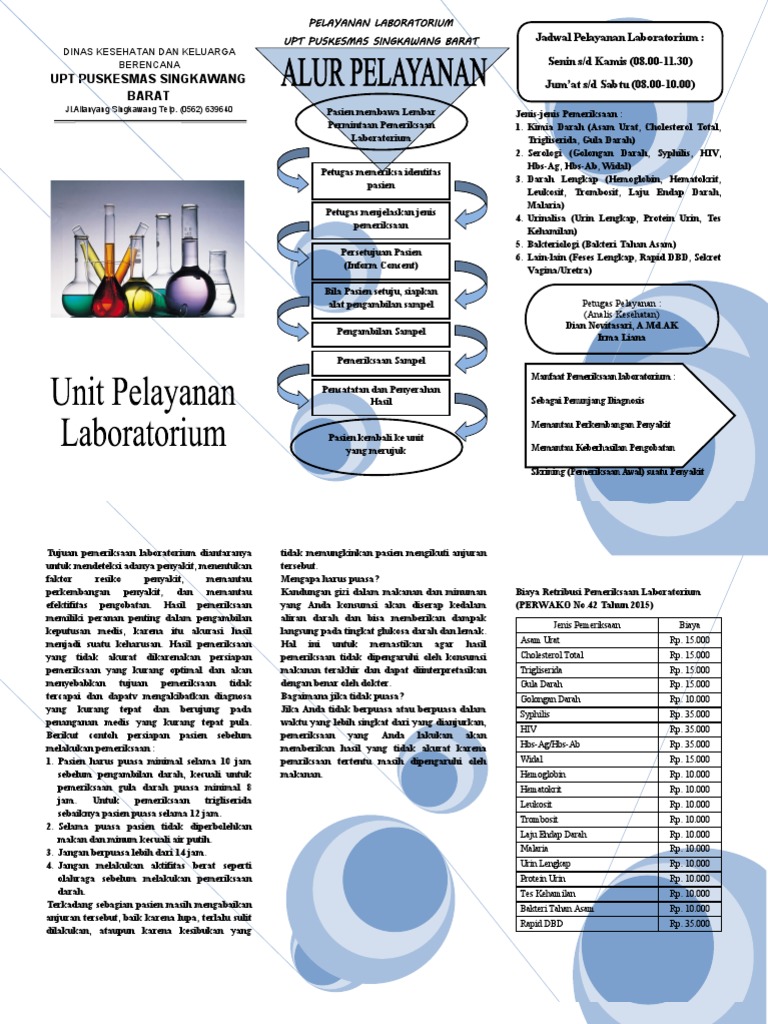 Brosur Lab | PDF