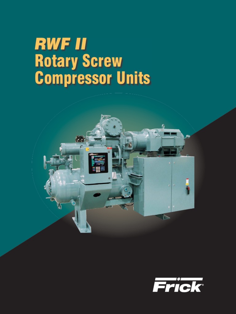 Frick Brochure - RWFII | PDF | Engines | Pump
