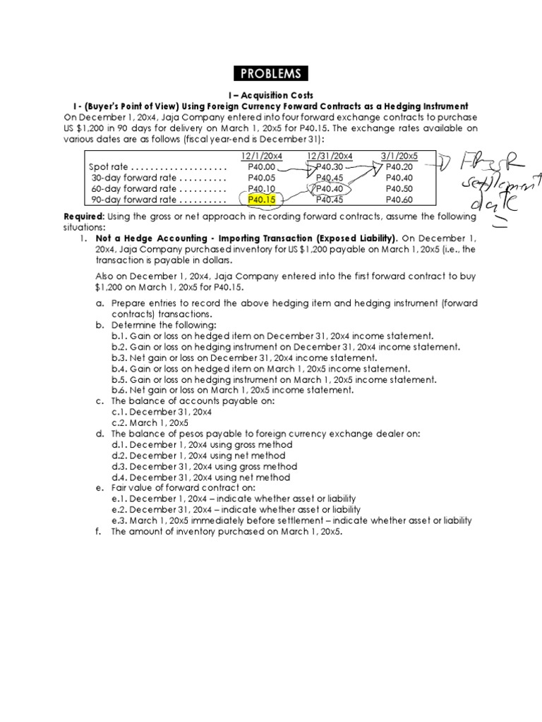 Forex Hedging Handout 1 | Download Free PDF | Hedge (Finance) | Balance ...