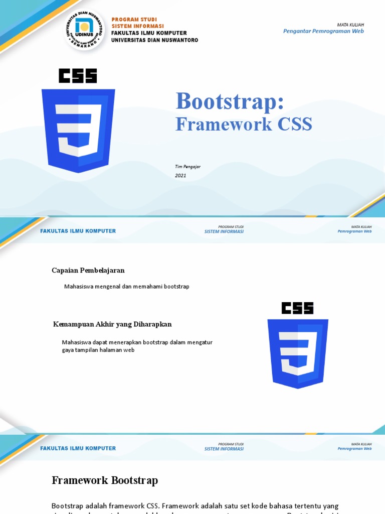 Panduan Lengkap Bootstrap untuk Web | PDF | Bisnis | Teknologi & Rekayasa