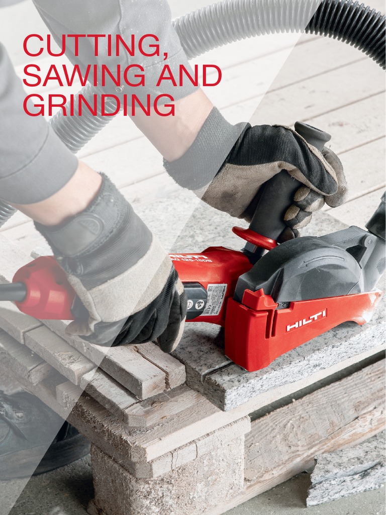 2022 Hilti Product Catalogue - Ch.4 Cutting | PDF | Vacuum Cleaner ...