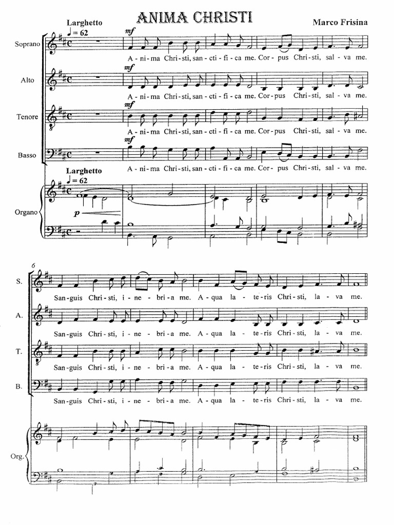 Anima Christi | PDF