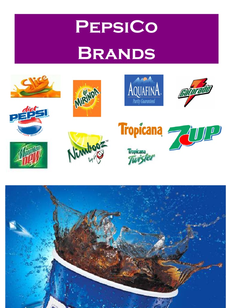 Pepsico Products List